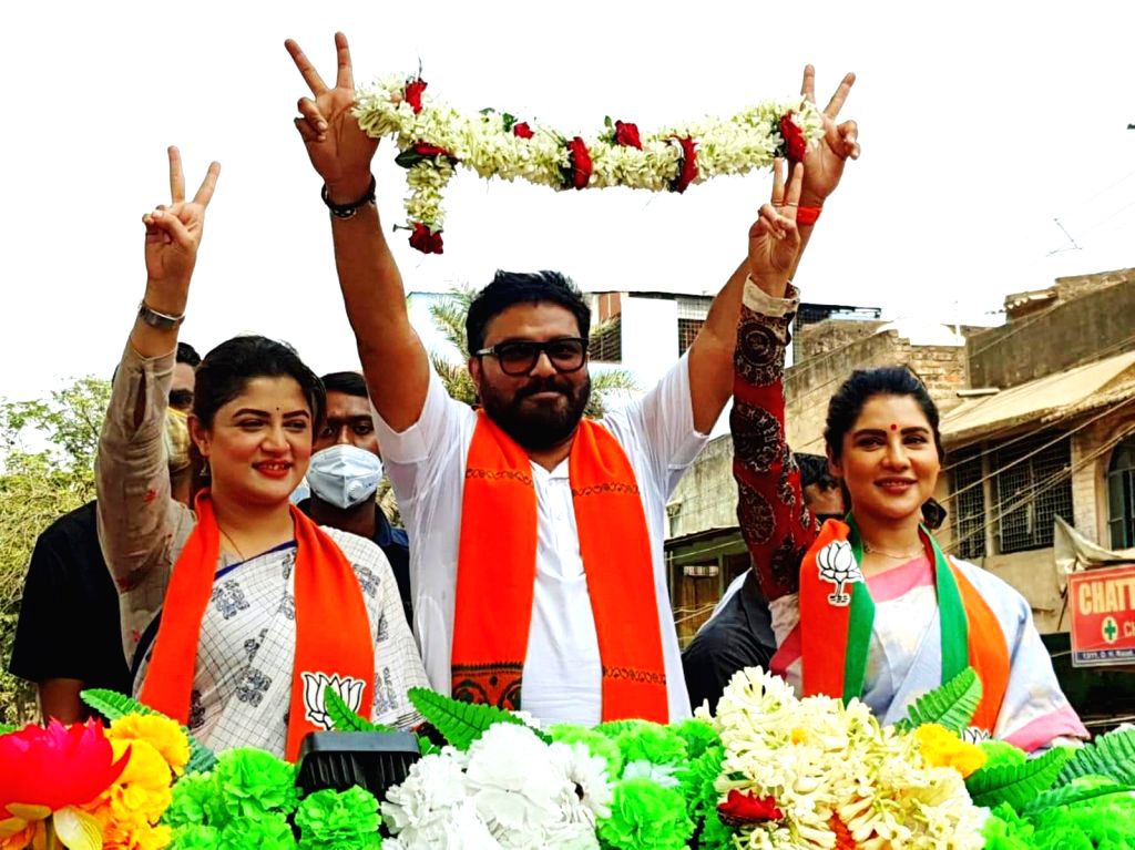 BJP election campaign in Kolkata.