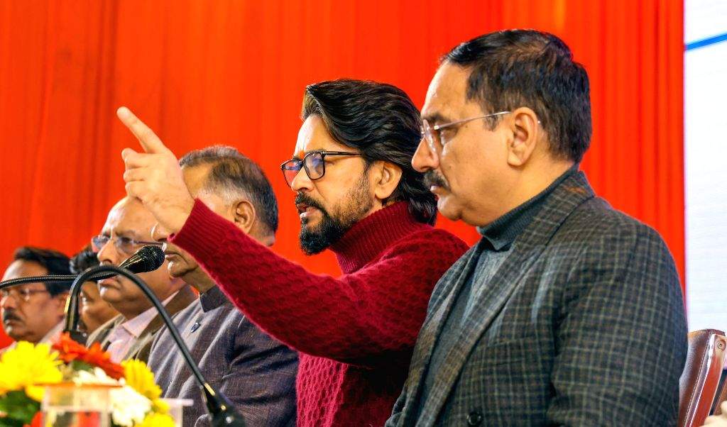 BJP Leaders Launch Sankalp Patra for Upcoming State Elections
