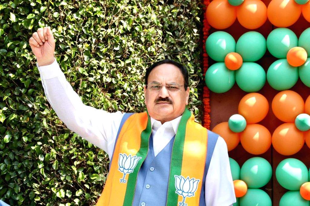 BJP foundation day celebrations at the BJP headquarters