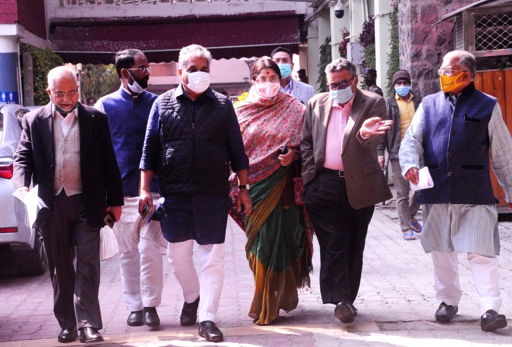 BJP leader Dilip Ghosh, Bhupendra yadav, Swapan Dasgupta, Arjun Singh ...