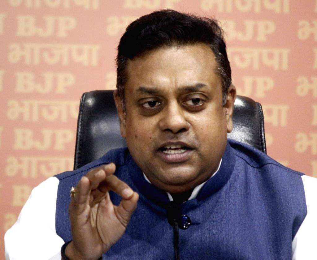BJP leaders Ravi Shankar Prasad and Sambit Patra address a press ...
