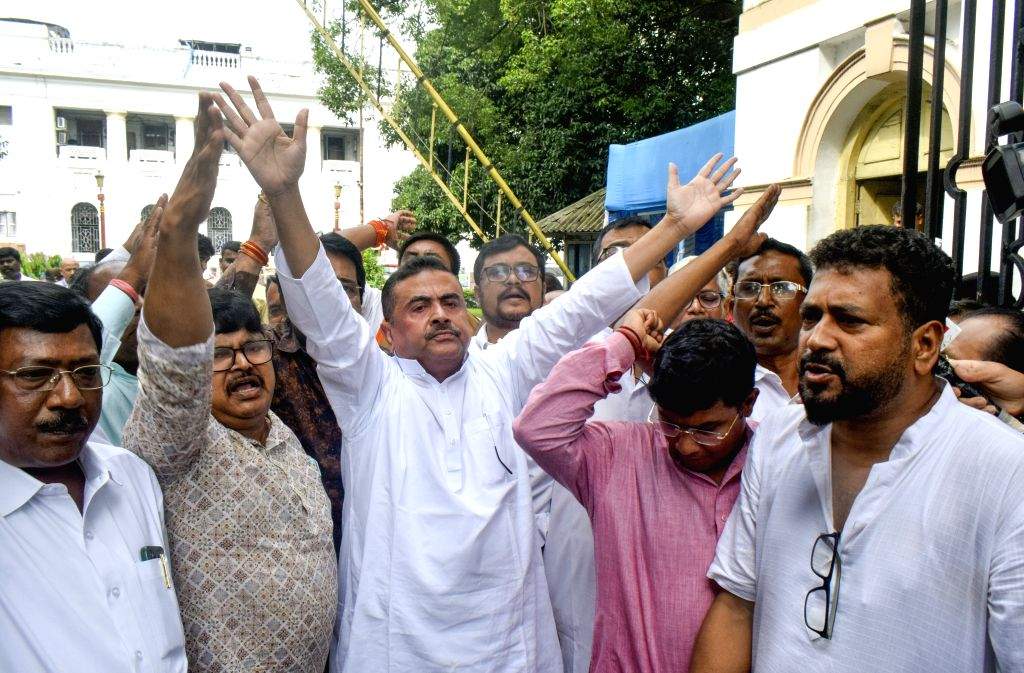 BJP MLAs Stage Walkout from Assembly