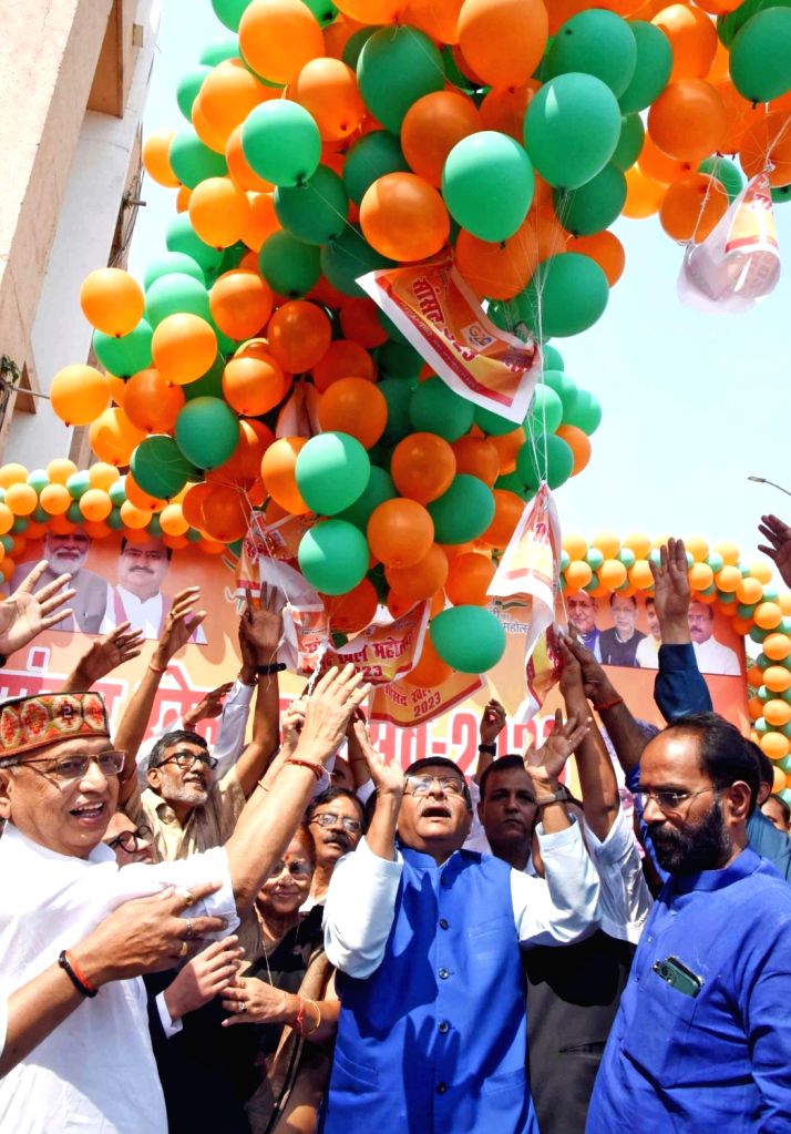 BJP MP Ravishaker Prasad during inaugurating Sansad Khel Mahotsav