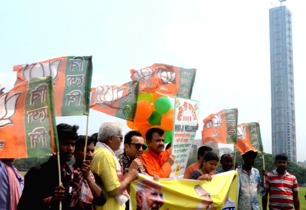 2019 Lok Sabha elections - BJP workers campaign for PM Modi ahead of ...