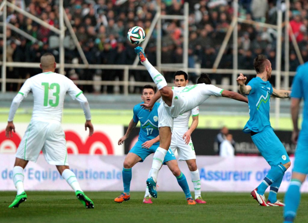 (070314) International friendly football match in Blida