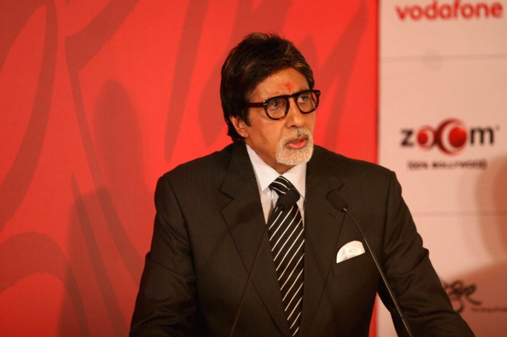 Bollywood Actor Amitabh Bachchan at the launch of album Phir Mile Sur.