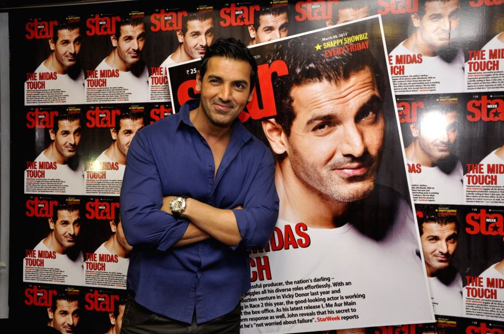 John Abraham at Star Week magazine launch