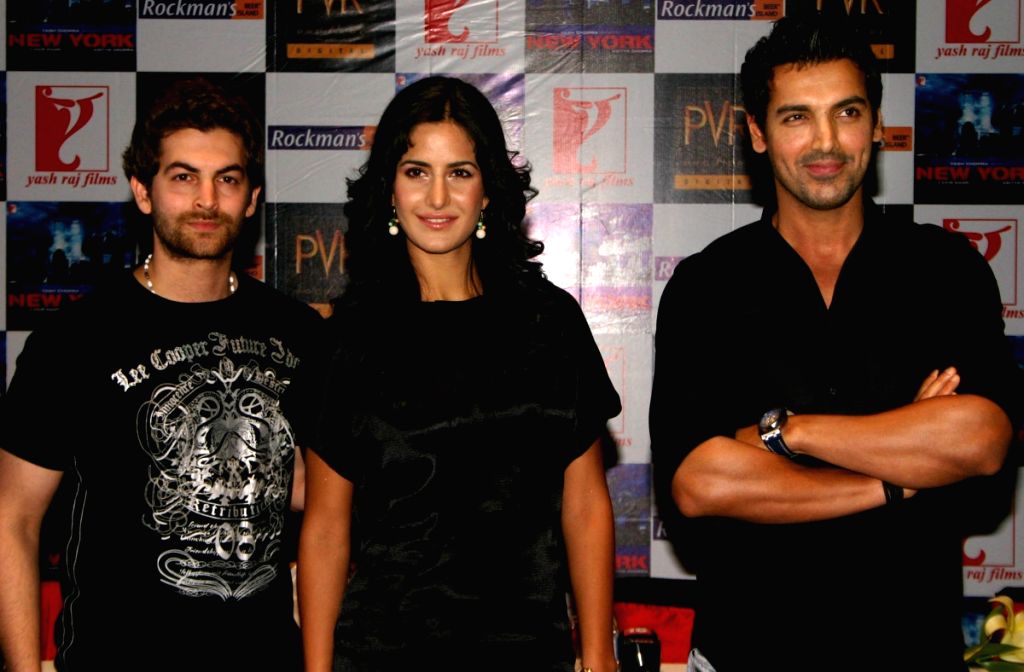 Bollywood actor John Abraham at a press-meet for the film "New York" in ...