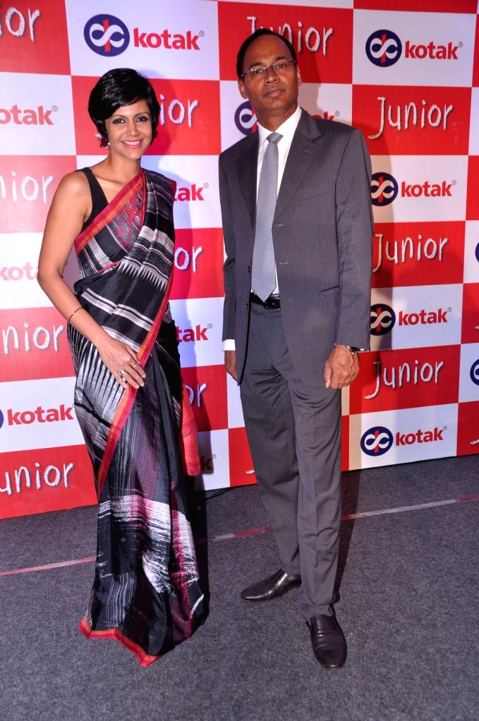 Mandira Bedi launches Kotak Junior savings bank account