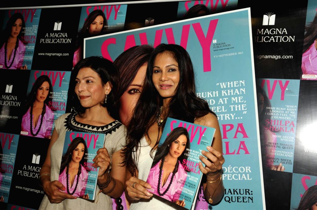 Shilpa Shukla launches the Savvy magazine