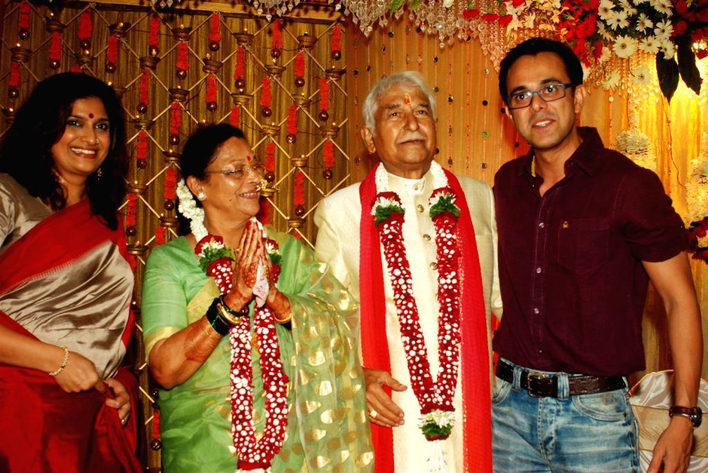Ramesh and Seema Deo celebrates their golden wedding anniversary