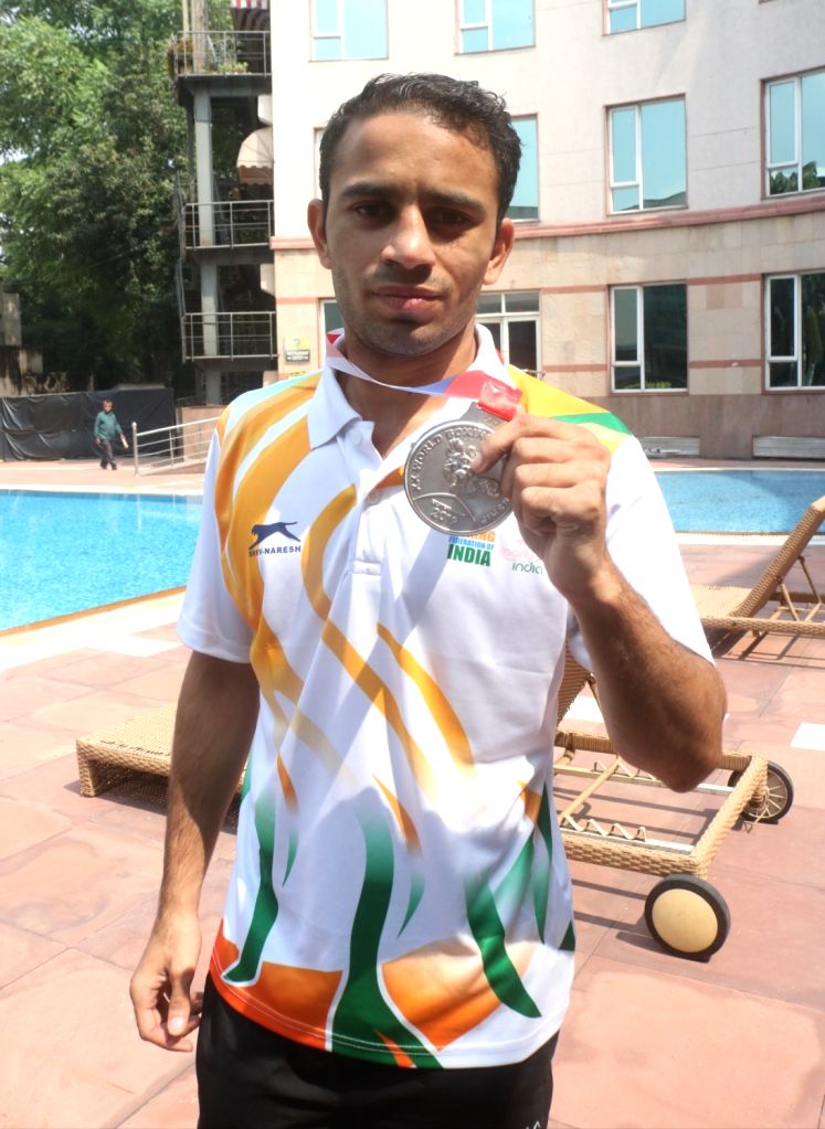 Interaction with boxers who represented India at Men's World Boxing ...