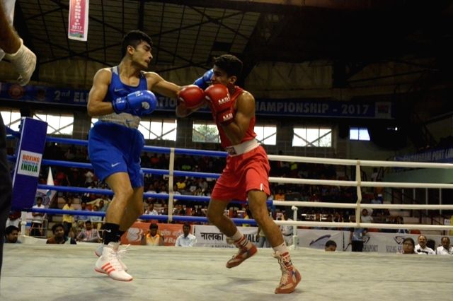 Second Elite Men's National Boxing Championship - Shiva Thapa & Manoj Kumar