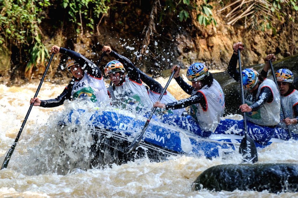 INDONESIA-SUKABUMI-WORLD RAFTING CHAMPIONSHIP 2015-DOWN RIVER RACE