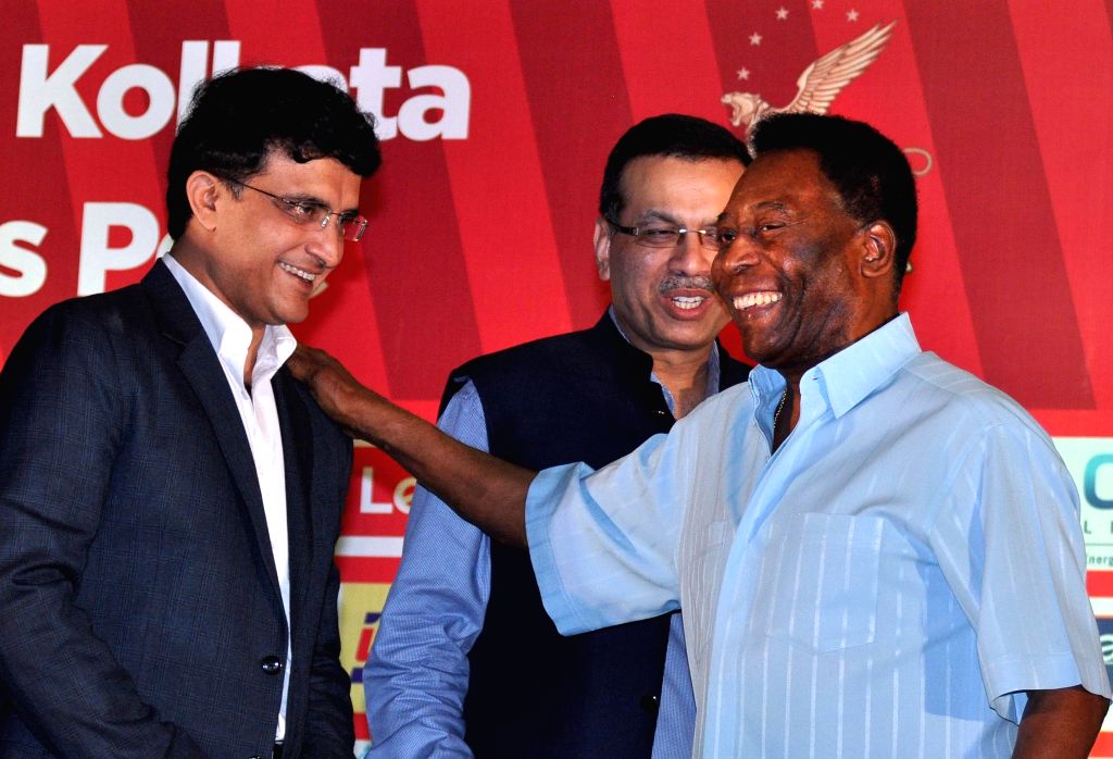 Pele's press conference