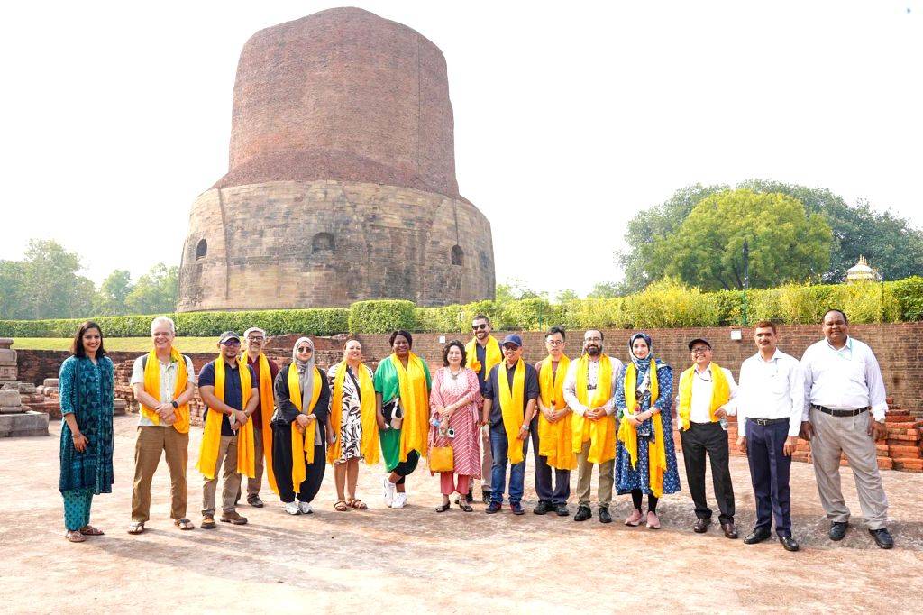 BRICS Delegates Visit Sarnath During Varanasi Tour