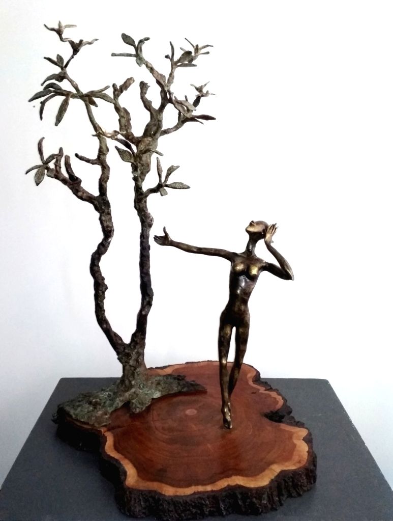 Bronze sculptures celebrating human form on display