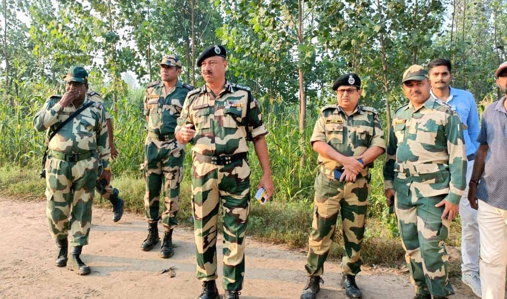 Free photo : BSF shoots down drone from Pakistan