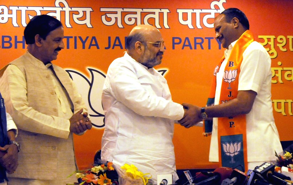 BSP leader Brajesh Pathak joins BJP