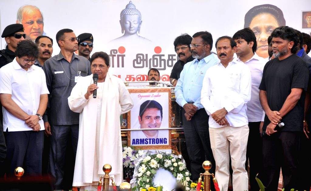 BSP national president and former Uttar Pradesh chief minister Mayawati ...