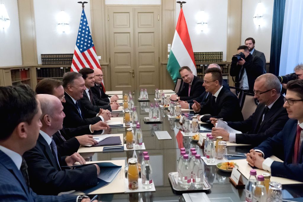 HUNGARY-BUDAPEST-U.S.-SECRETARY OF STATE-VISIT