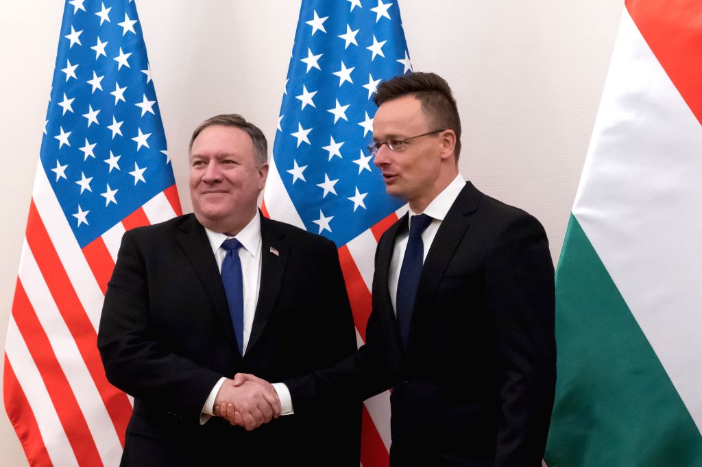 HUNGARY-BUDAPEST-U.S.-SECRETARY OF STATE-VISIT