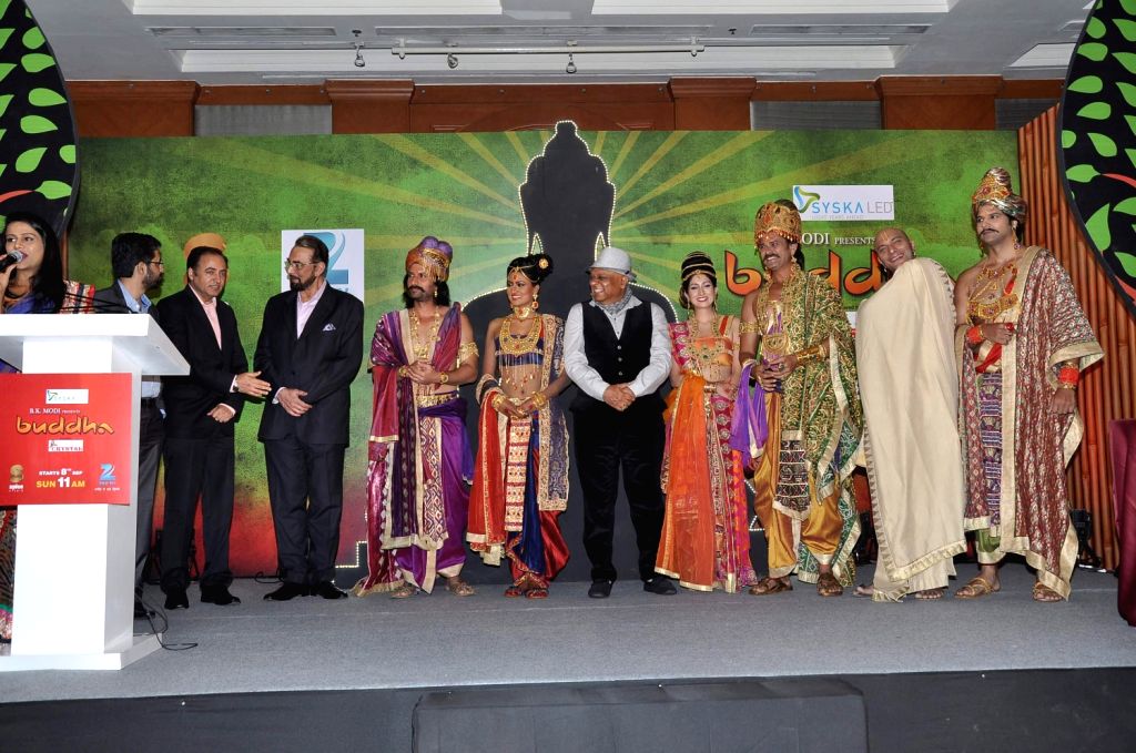 Press conference of Zee TV's serial Buddha