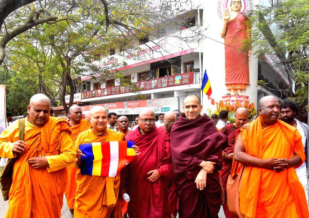 Buddhist Rally Demands Control of Mahabodhi Temple