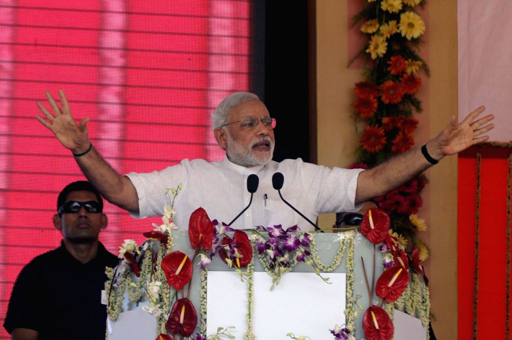Modi visits IISCO Steel plant