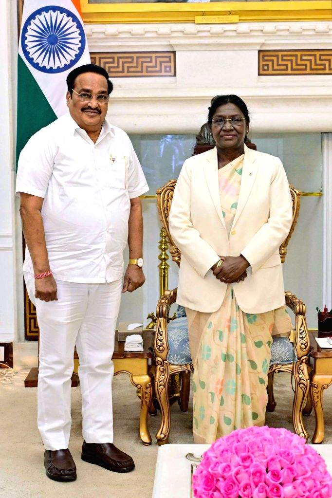 C. R. Patil Pays Courtesy Call on President