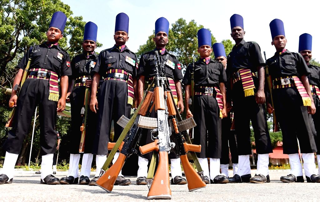 Madras Sappers Regiment ceremonial parade