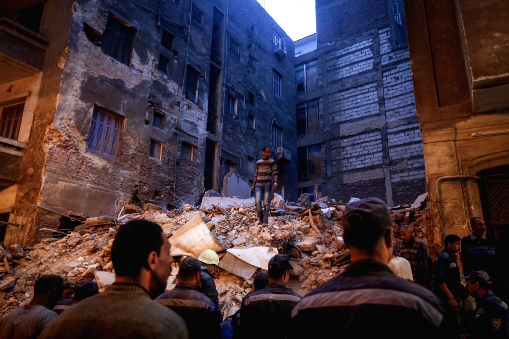 EGYPT-CAIRO-RESIDENTIAL BUILDING-COLLAPSE
