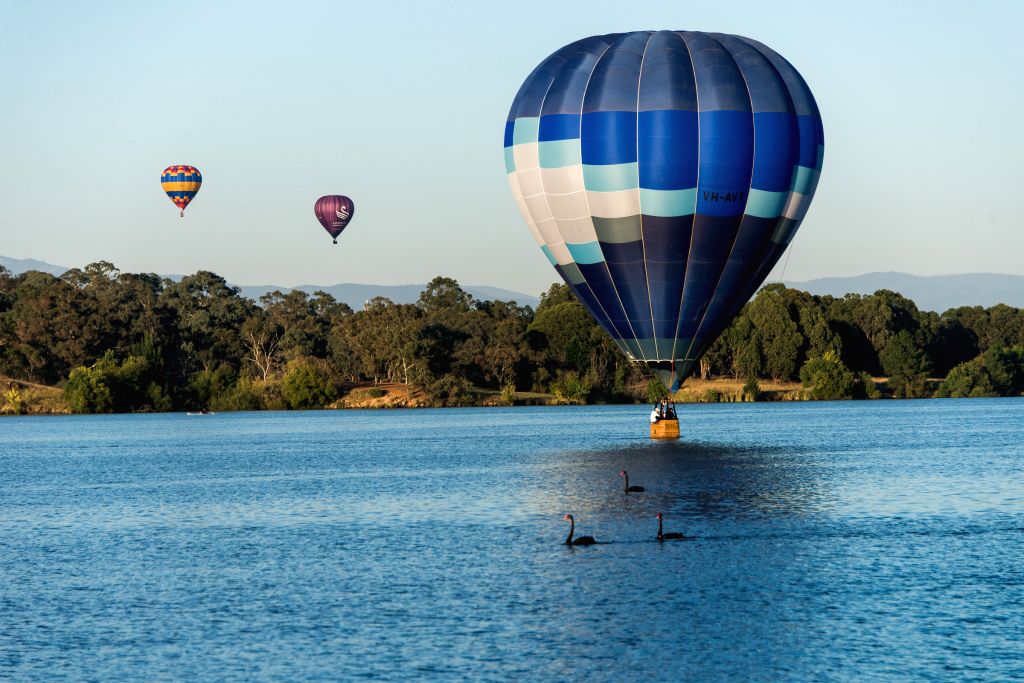 AUSTRALIA-CANBERRA-HOT AIR BALLOON