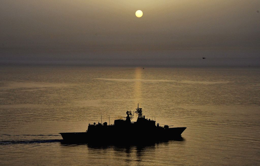 HMAS Toowoomba sailed on international waters