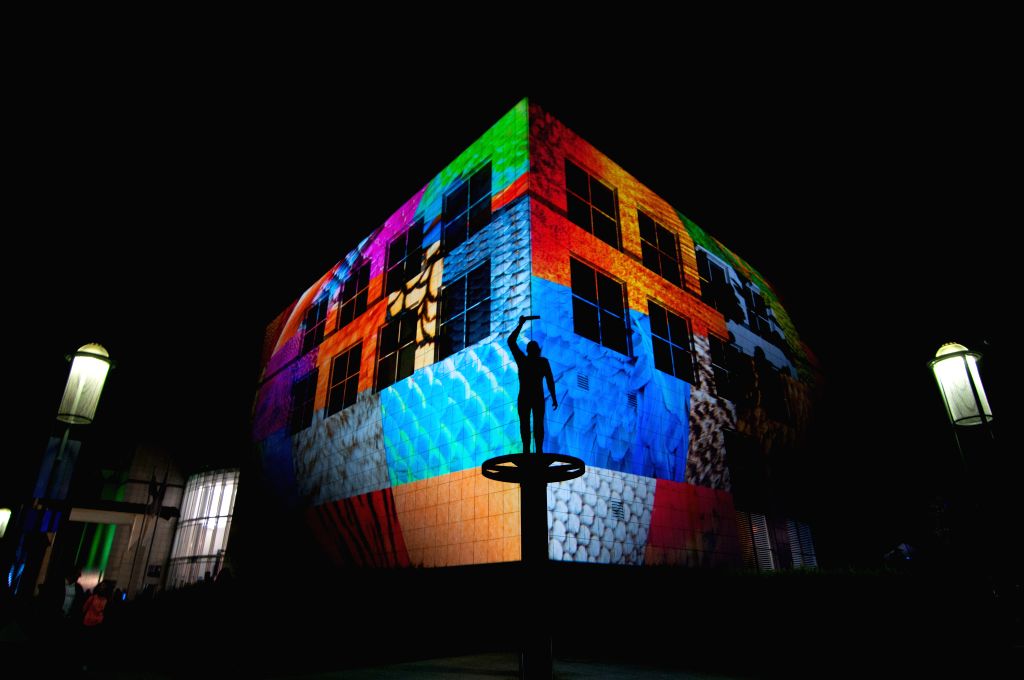 AUSTRALIA-CANBERRA-LIGHT SHOW