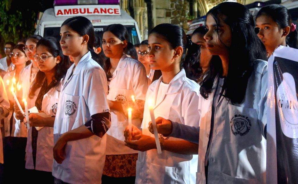 Candlelight March for Late Sampada Munde