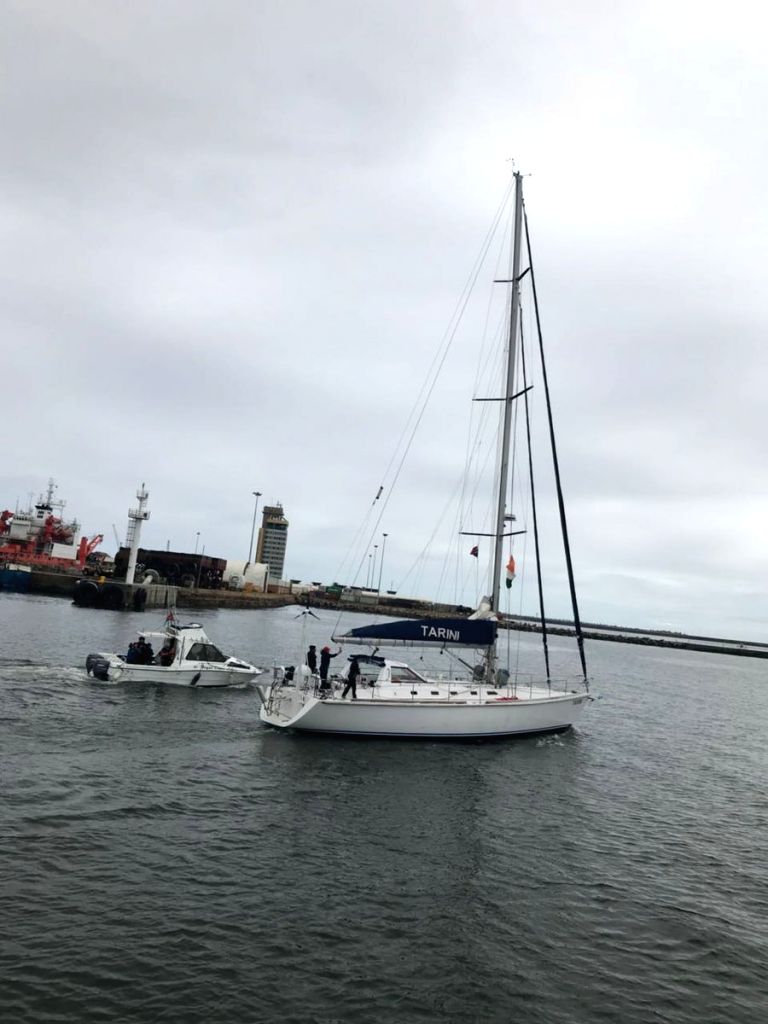 Cape Town: INSV Tarini departs Cape Town