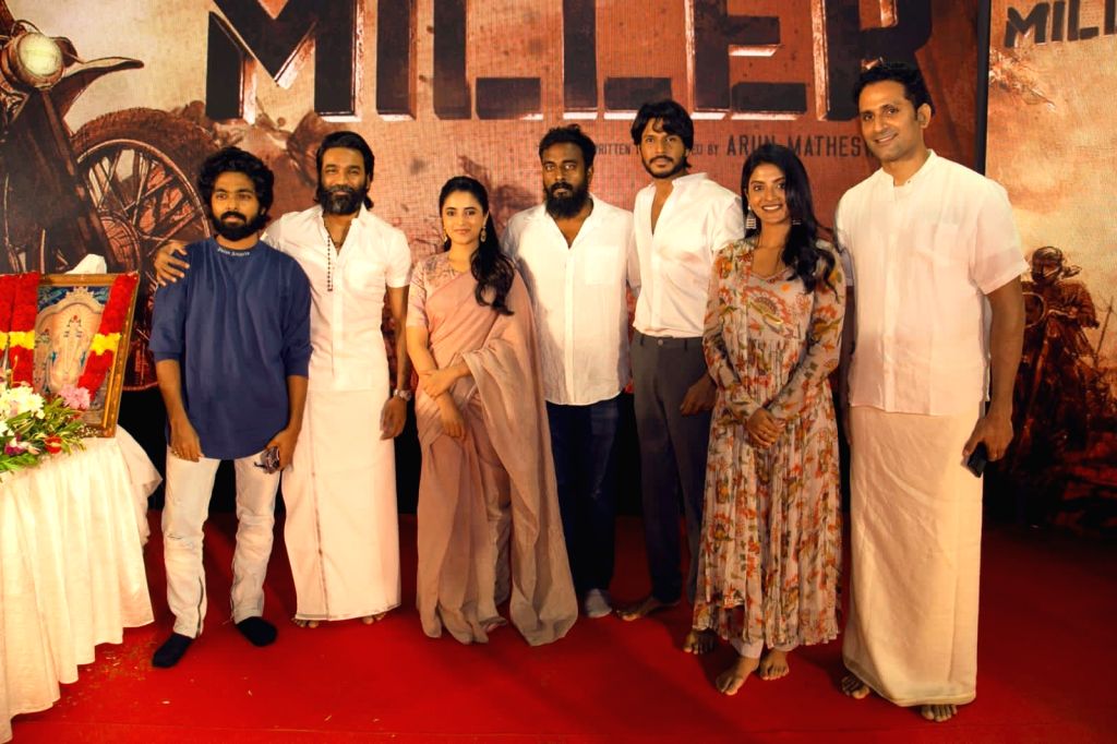 Dhanush, Sundeep Kishan-starrer period film 'Captain Miller' gets rolling