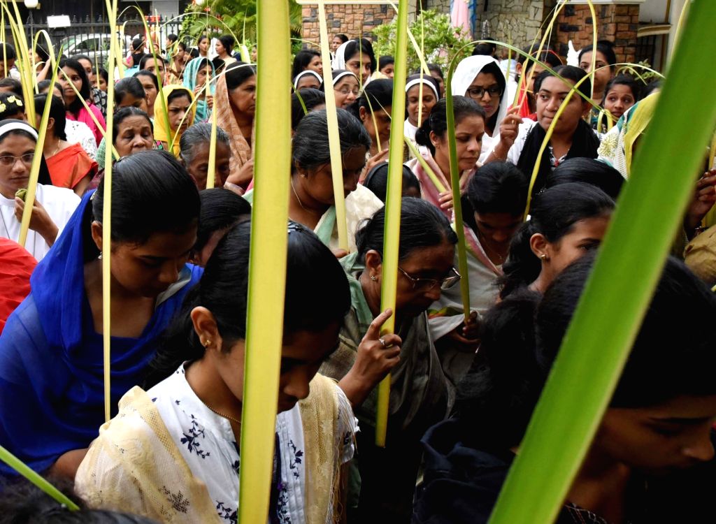Palm Sunday procession