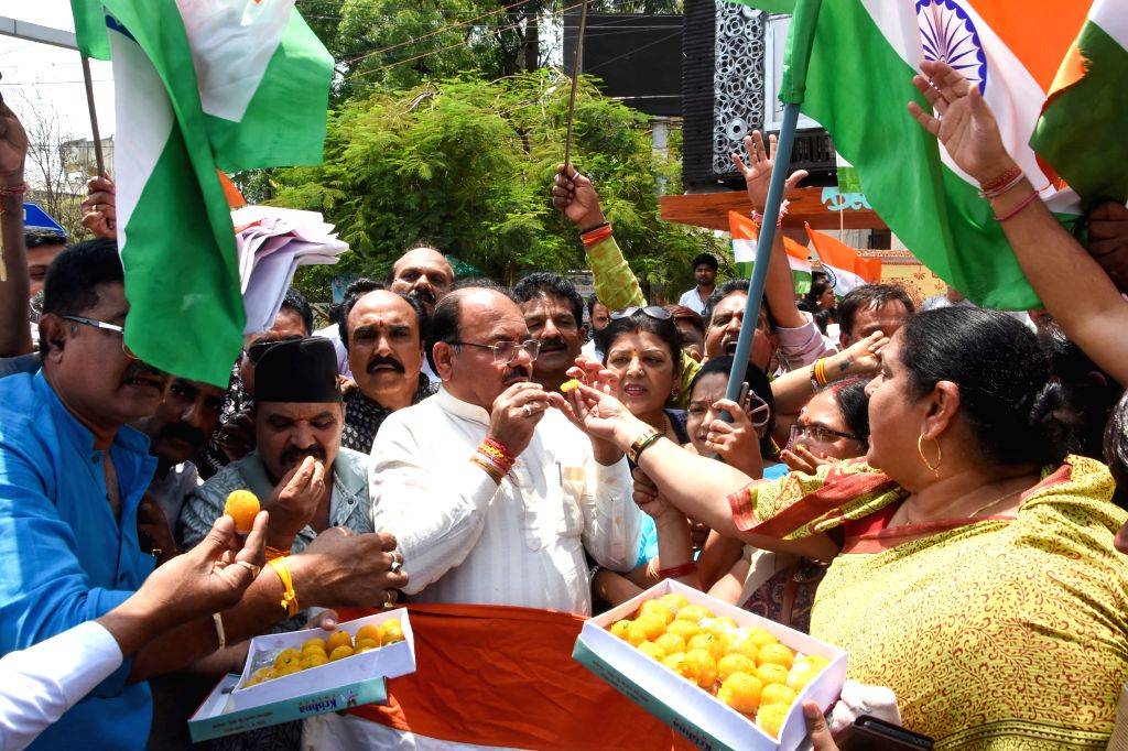 Celebration in Bhopal After Indian Army's Operation Sindoor