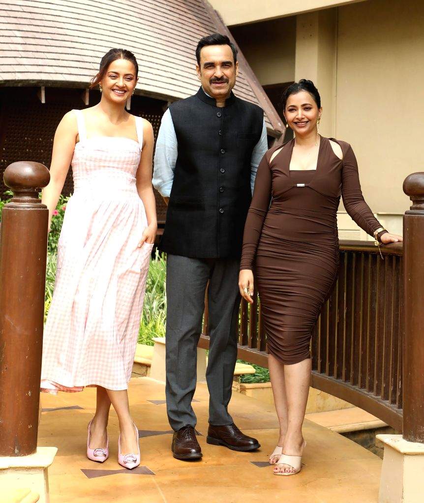Celebrities at series promotion