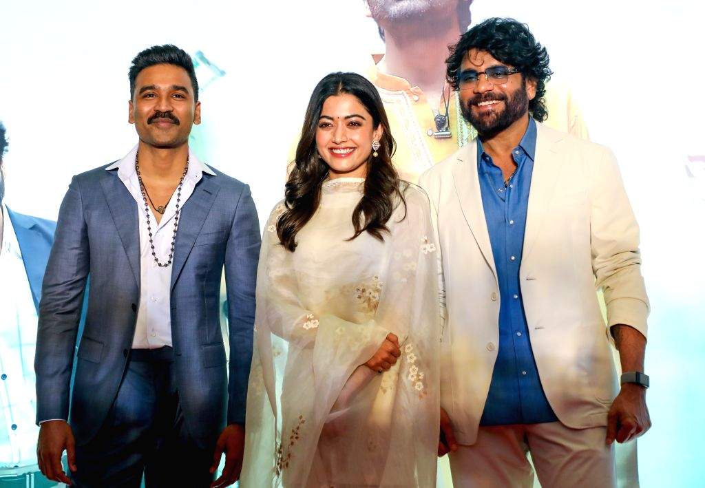 Celebrities at Song launch event of Kuberaa