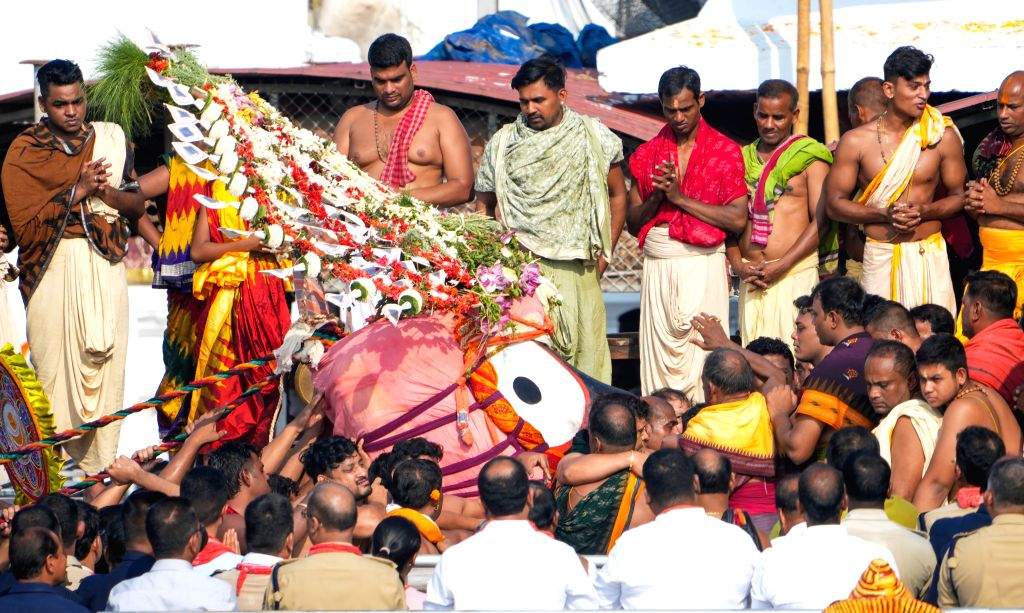 Ceremonial Bath of Lord Jagannatha