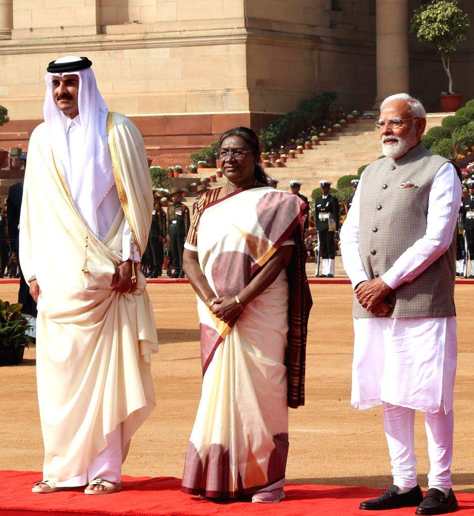 Ceremonial Reception for the Amir of Qatar, Sheikh Tamim bin Hamad Al Thani