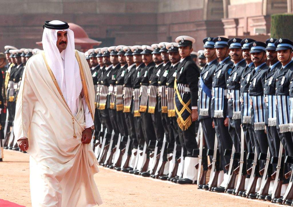 Ceremonial Reception for the Amir of Qatar, Sheikh Tamim bin Hamad Al Thani