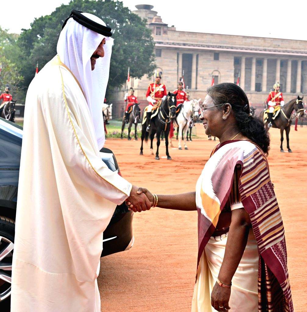 Ceremonial Reception for the Amir of Qatar, Sheikh Tamim bin Hamad Al Thani