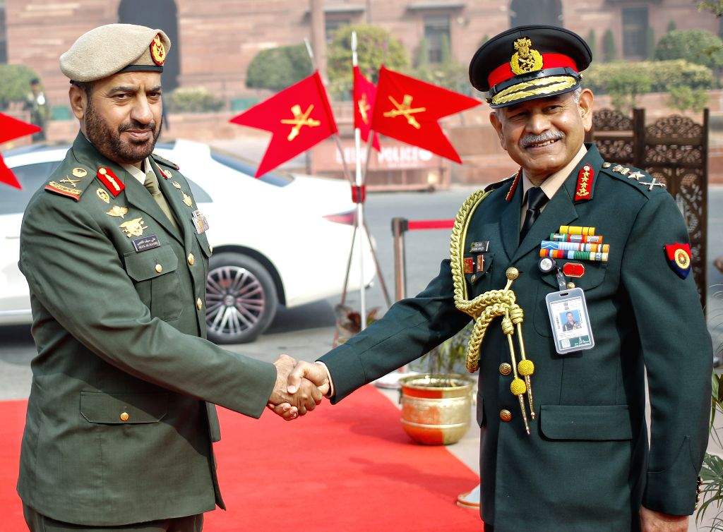 Ceremonial welcome for UAE Presidential Guard Commander