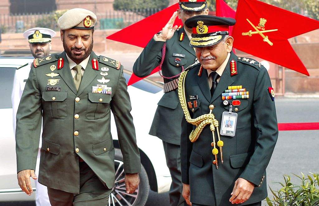 Ceremonial welcome for UAE Presidential Guard Commander
