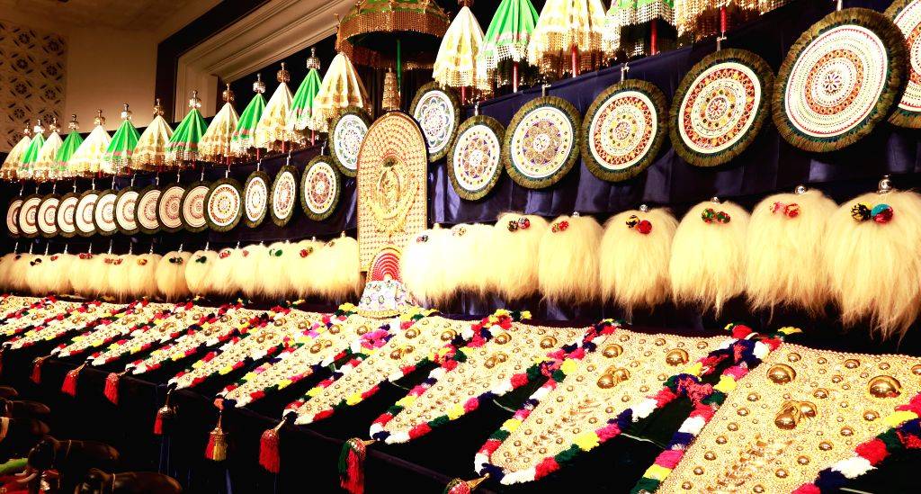 Chamayam Pradarshanam at Thrissur Pooram