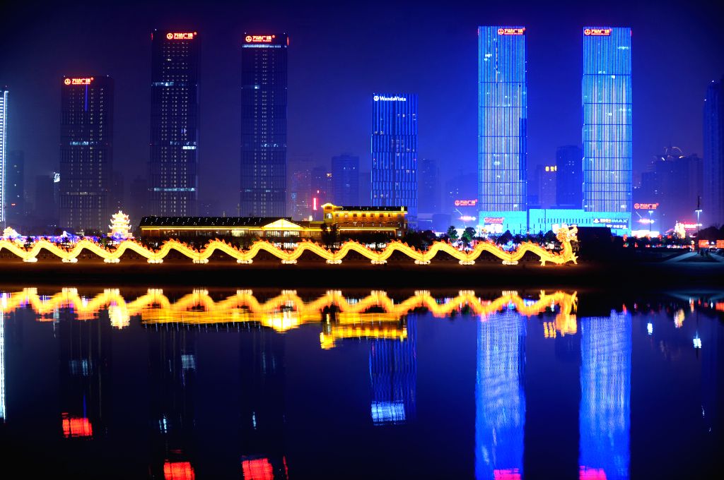 CHINA-HUNAN-CHANGSHA-COLORED LIGHTS-SPRING FEASTIVAL
